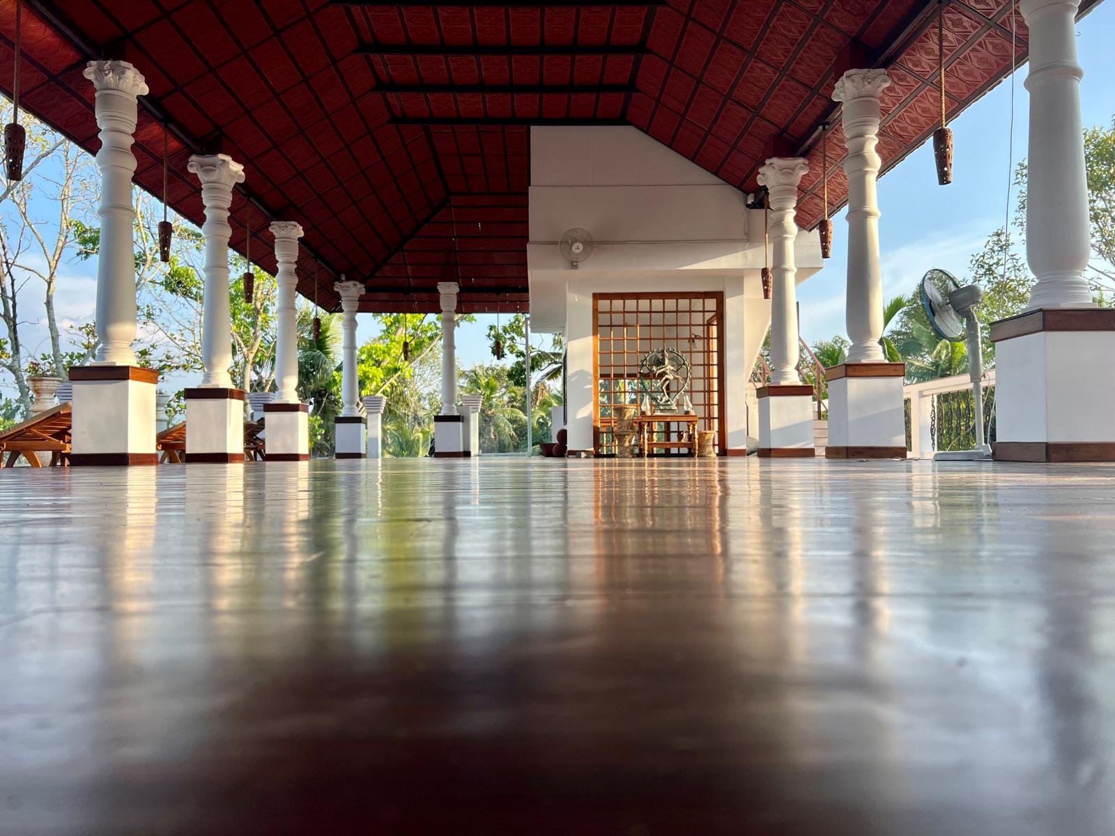 Yoga Position at Ayurveda Village - Yoga Trade